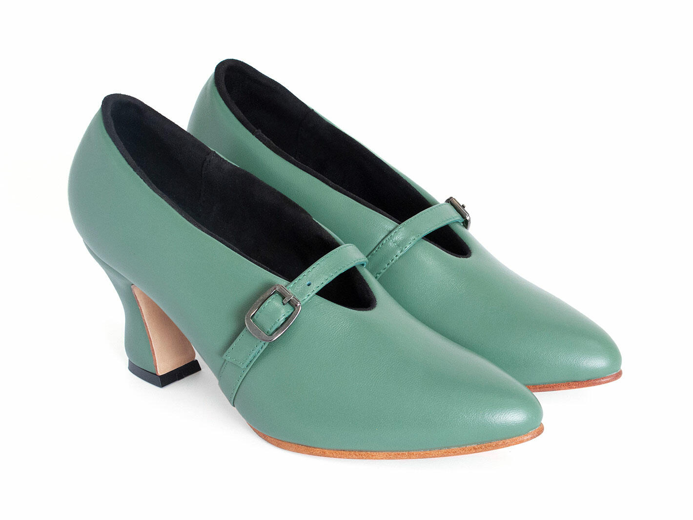 Kit - Vert | Escarpin rembourré minimaliste | Fluevog Shoes