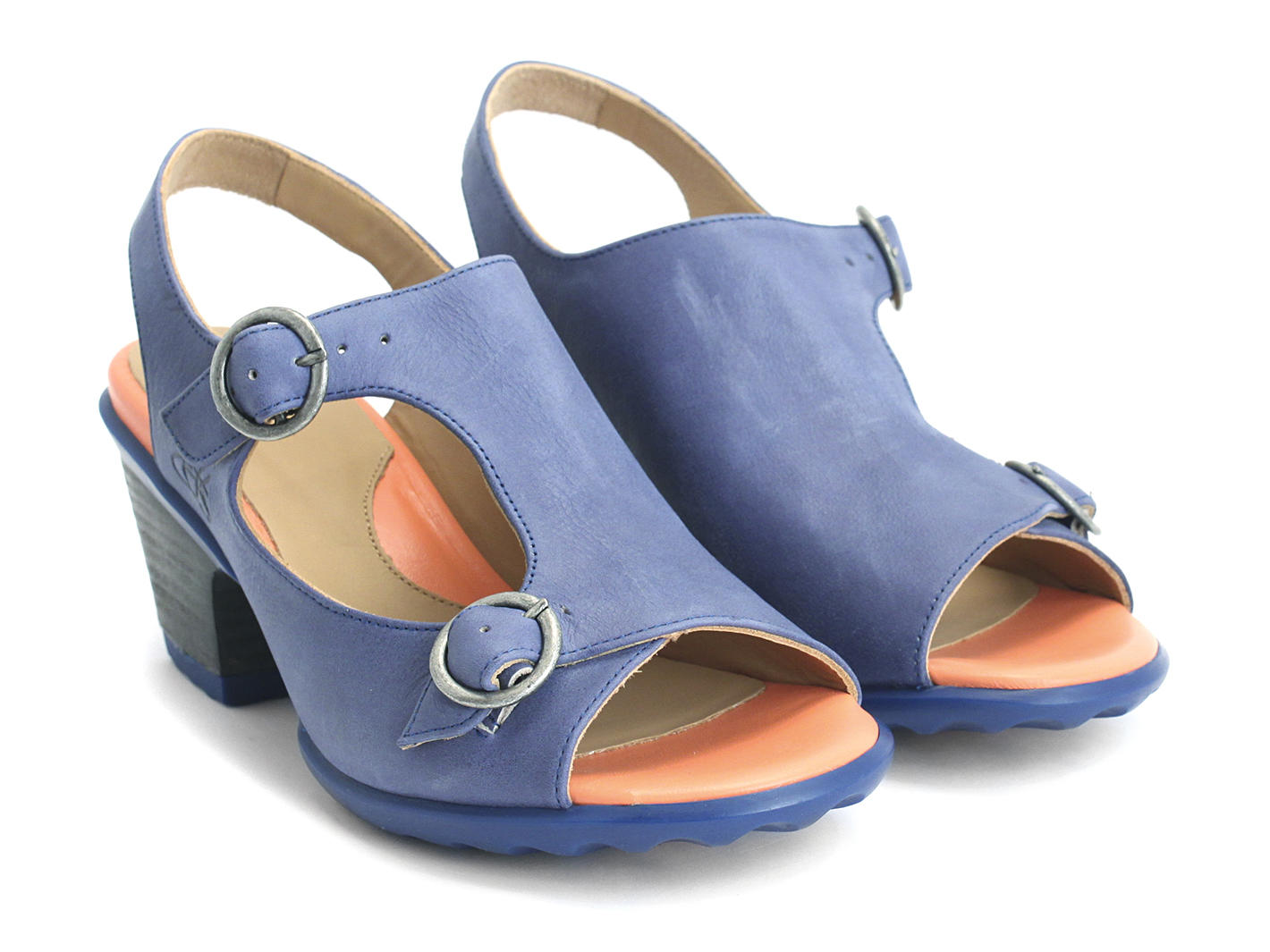 Awe - Blue | Slingback sandal | Fluevog Shoes