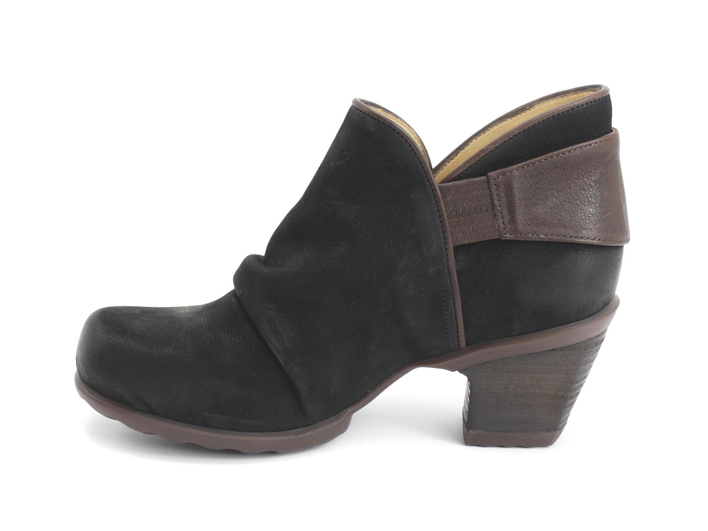 Holly - Black | Snapped Ankle Bootie | Fluevog Shoes