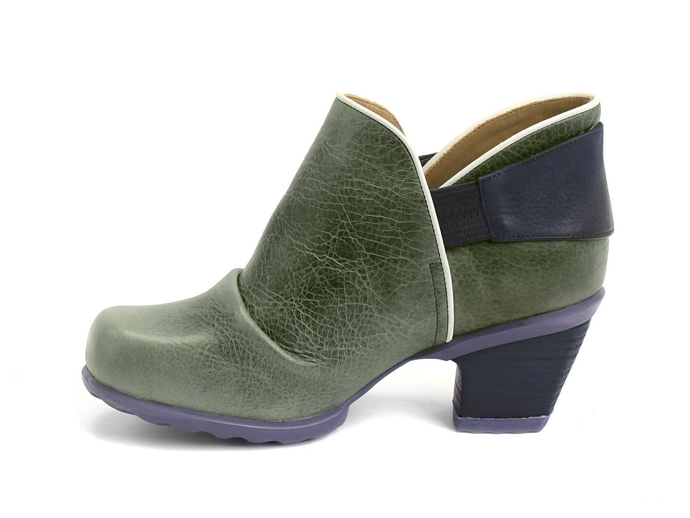 Holly - Juniper | Snapped Ankle Bootie | Fluevog Shoes