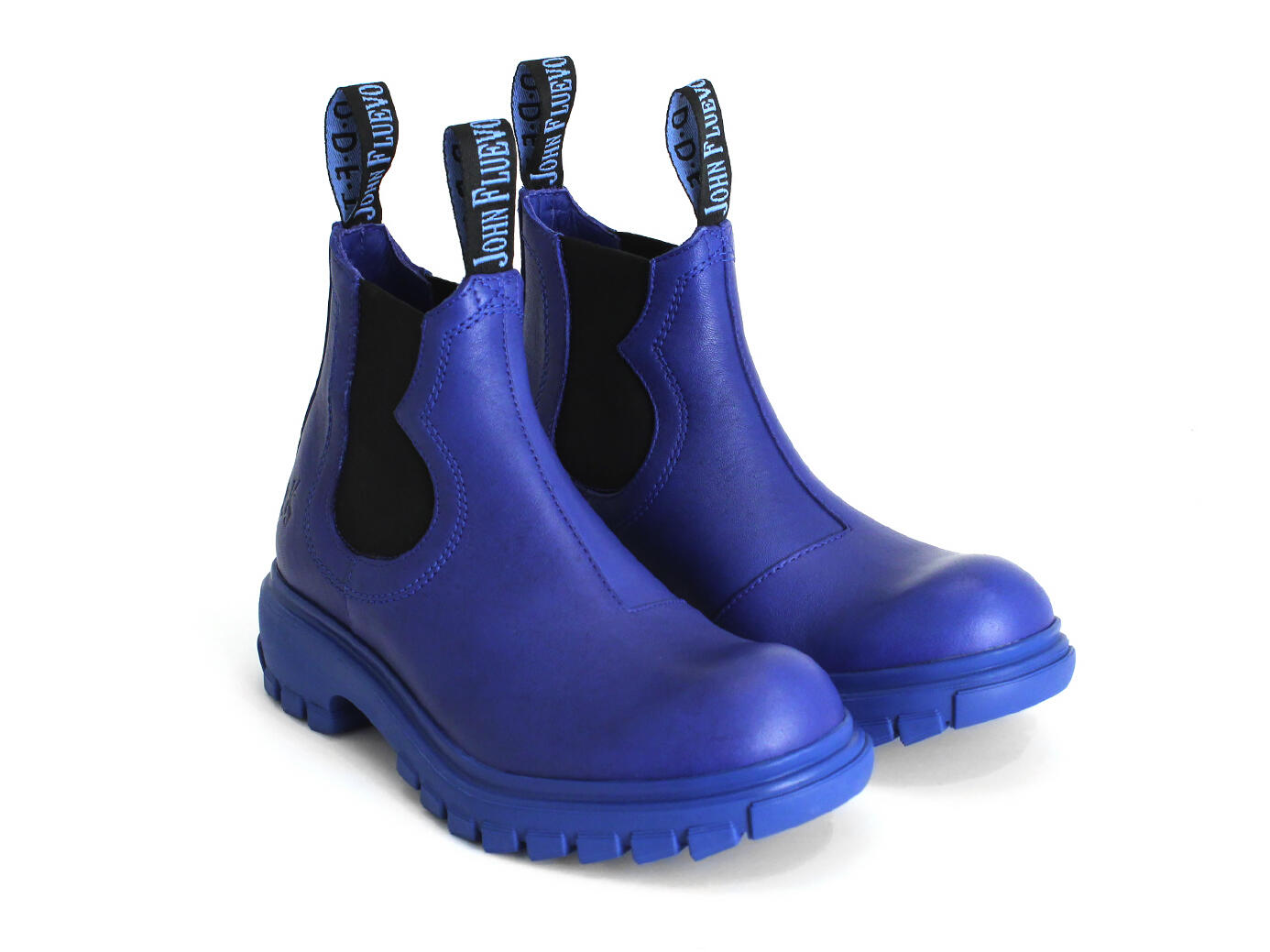 Jeudi - Blue | Chelsea boot | Fluevog Shoes