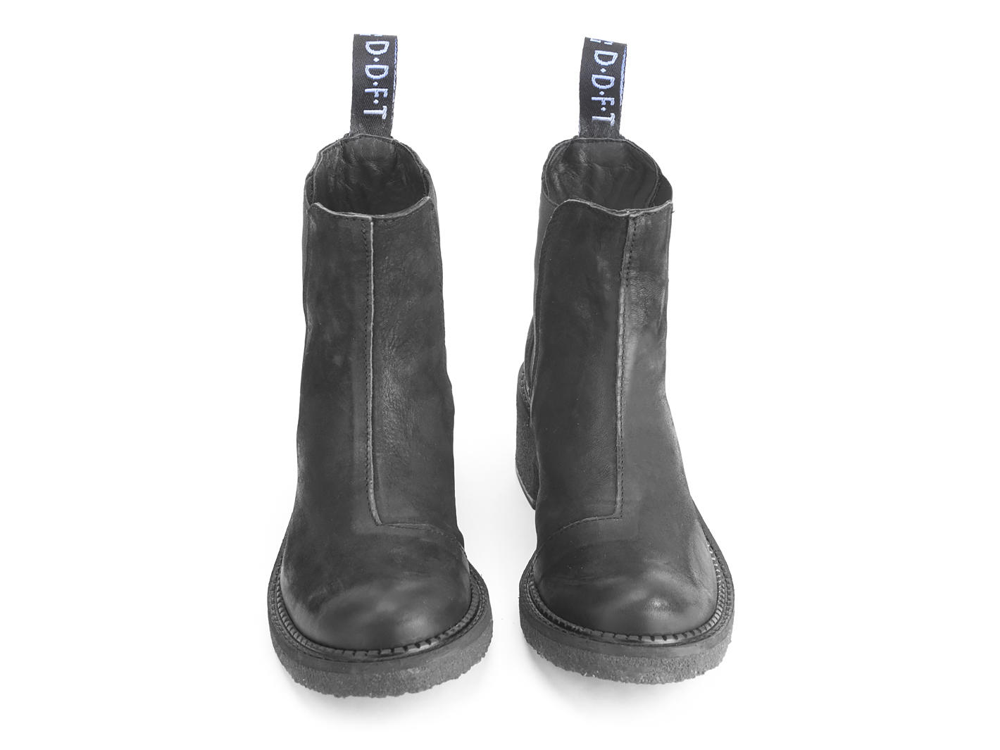 Nap - Black | Crepe soled chelsea boot | Fluevog Shoes