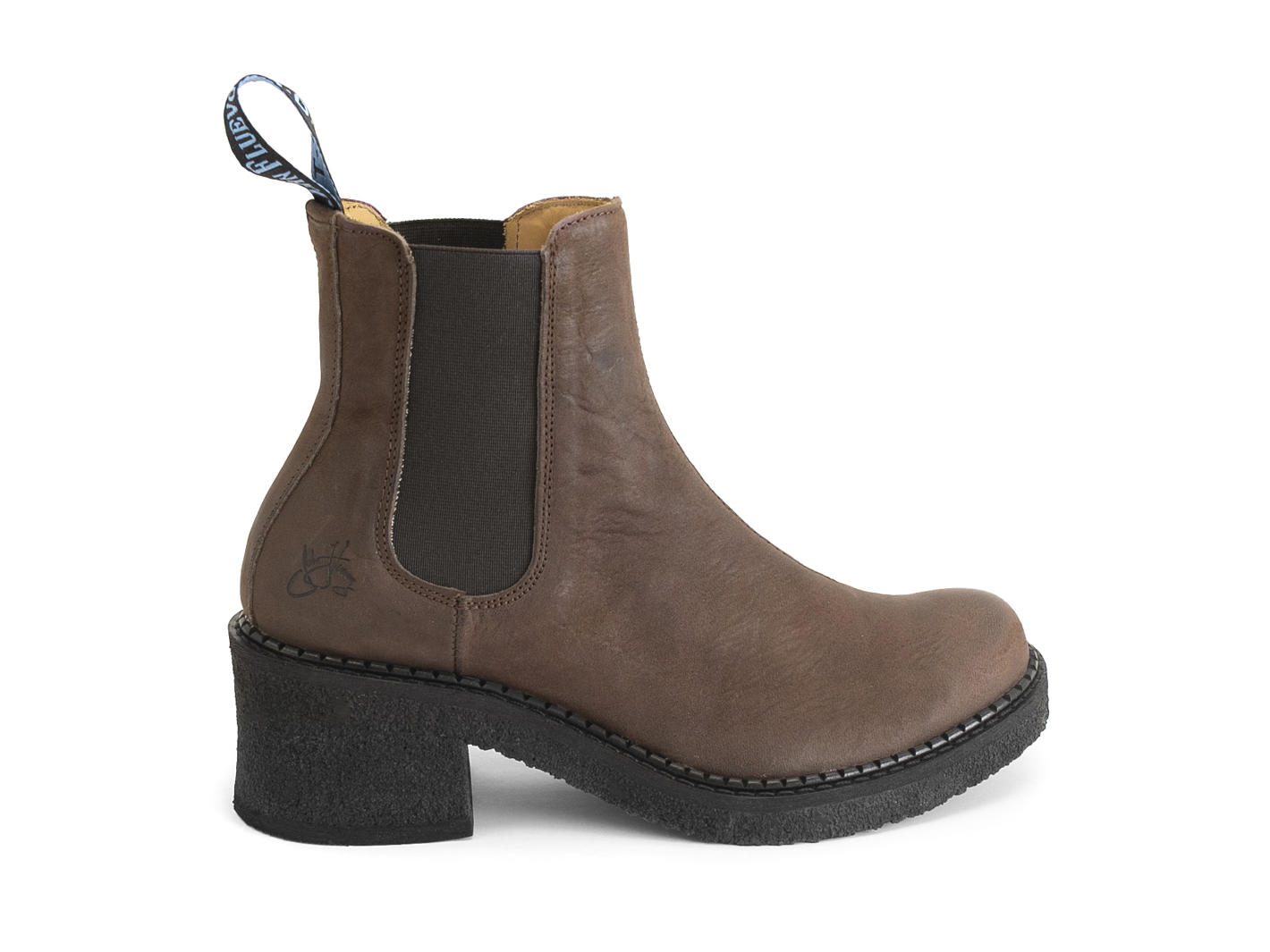 Nap - Brown | Crepe soled chelsea boot | Fluevog Shoes
