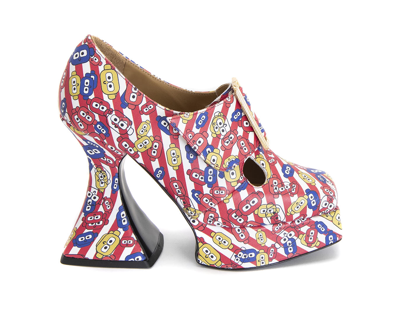 Original - Fluevog x Bas Kosters Original | Baroque platform heel ...