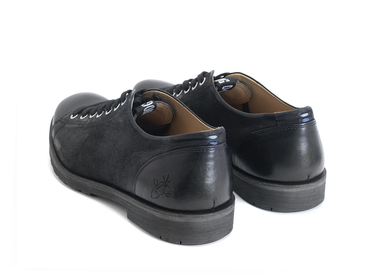 Putra - Black | Modern derby shoe | Fluevog Shoes
