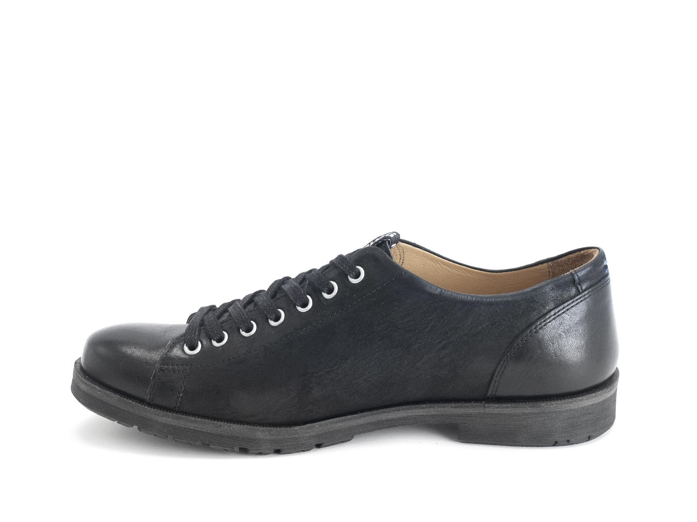 Putra - Black | Modern derby shoe | Fluevog Shoes