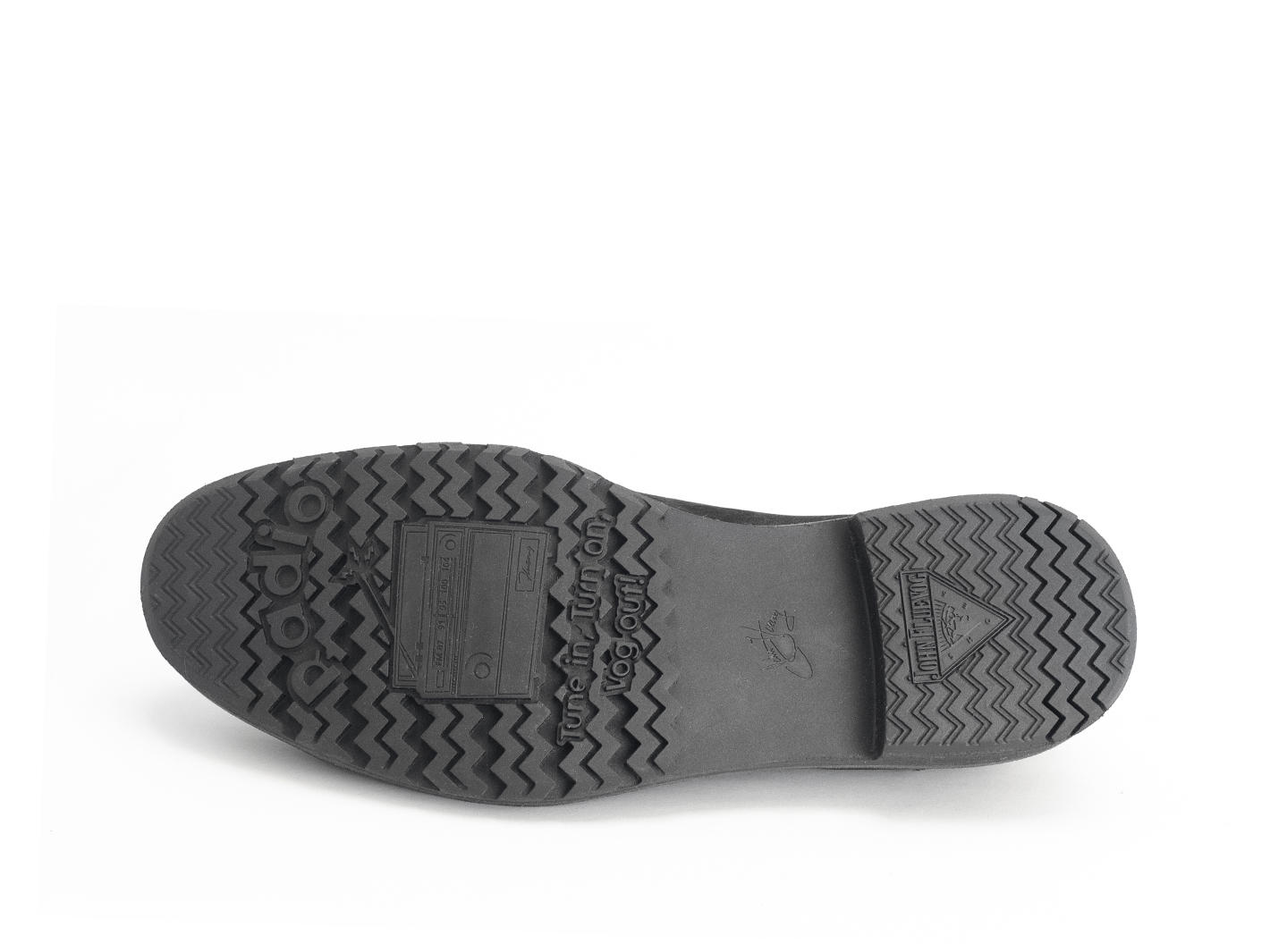 Putra - Black | Modern derby shoe | Fluevog Shoes