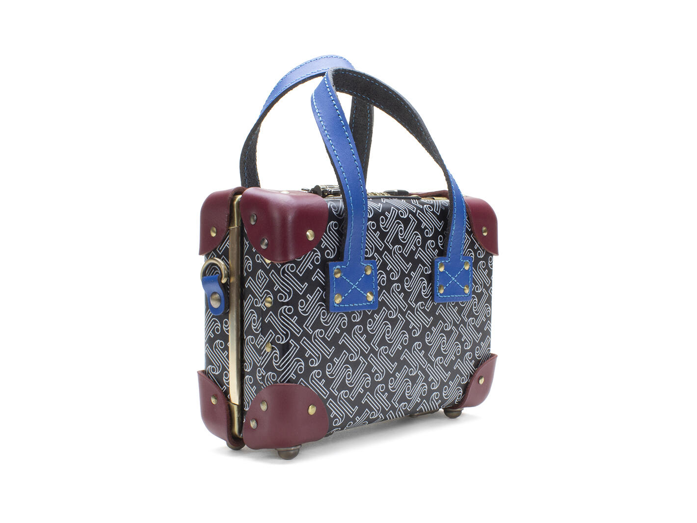 SteamLine JF Mini - JF Monogram | Custom handbag | Fluevog Shoes