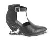 Zoomies - Black | T-strap wedge heel | Fluevog Shoes